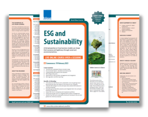 ESG & Sustainability (Online Course) – Infocus International